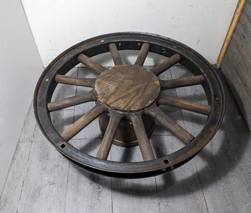 Vintage Antique 25" Wagon Wheel Wood Spokes - Rustic Primitive ...