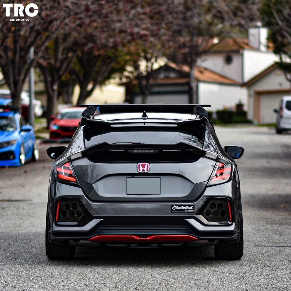 4PCS LED Tail Lights for 2016-2021 Honda Civic Hatchback/Type R Tail ...