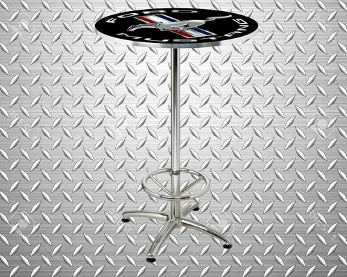 Ford Mustang Café Table - Tri-Bar Running Horse - Bar - Cafe - Bistro ...