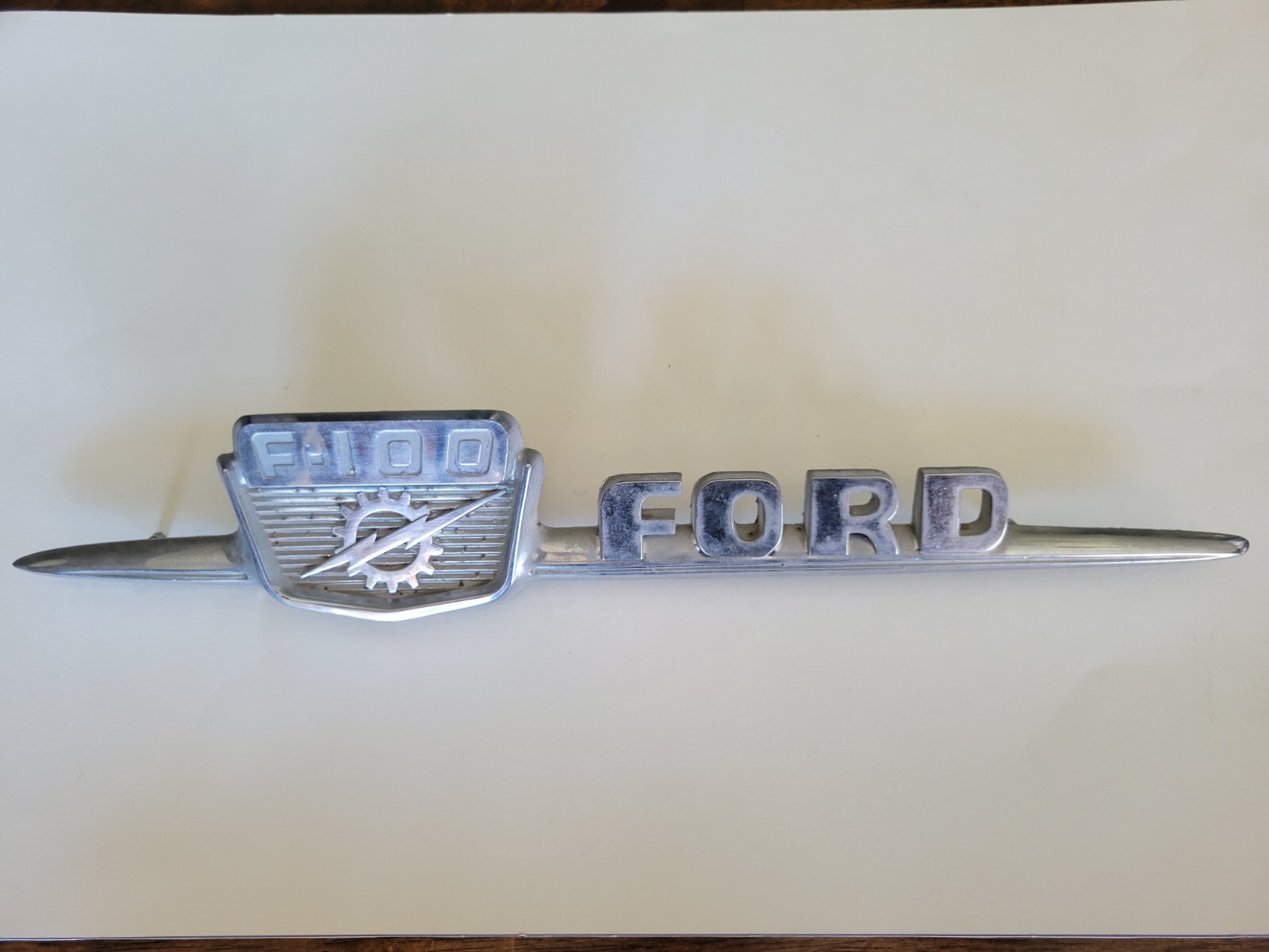 1959 Ford Truck F100 Emblem Hood Side 1006865 LH for sale online | eBay