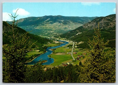 Postcard Hallingdal Valley Norway D4 | eBay