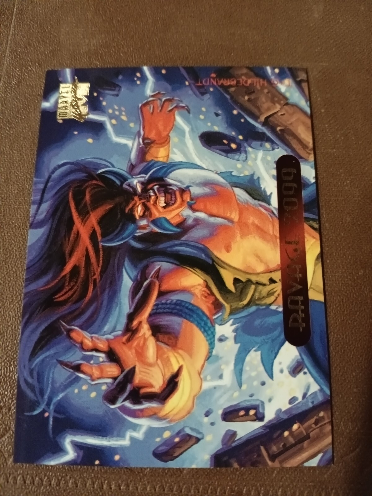 1994 RAVAGE 2099 FLEER FLAIR MASTERPIECES MCU MARVEL UNIVERSE CARD #98 ...