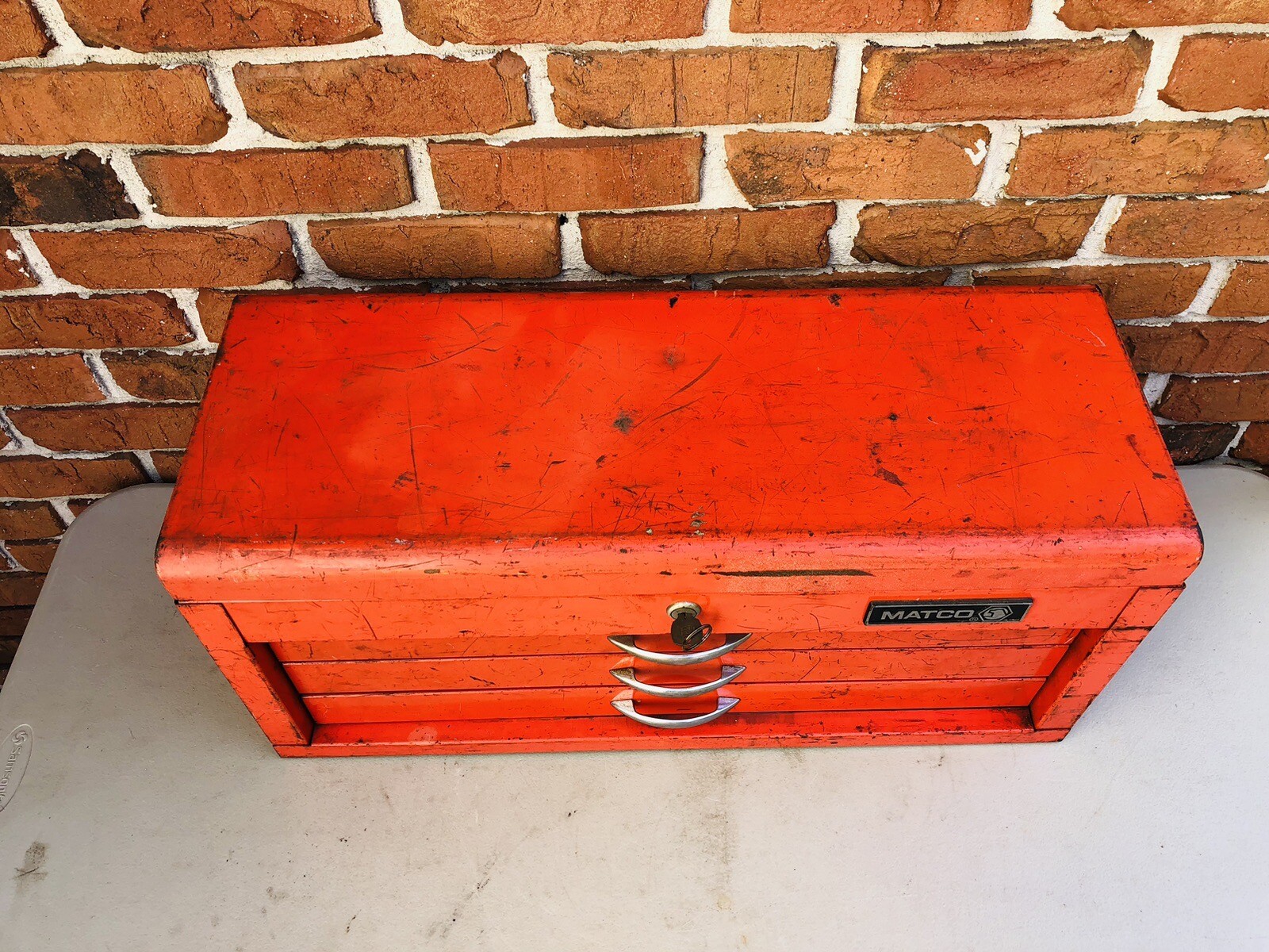 Vintage MATCO Tools 3 Drawer Toolbox with Key | eBay