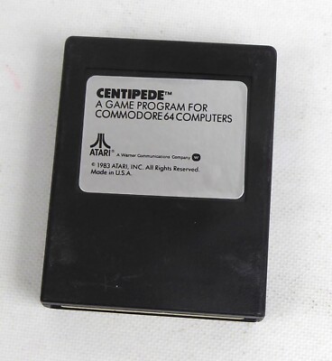 Commodore 64 C64 -- CENTIPEDE (Atarisoft) -- Modul Cart | eBay.de