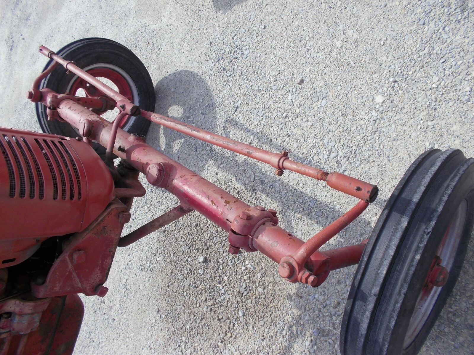 Farmall IH C Super C Tractor Wide frontend widefront w/ front Tires ...