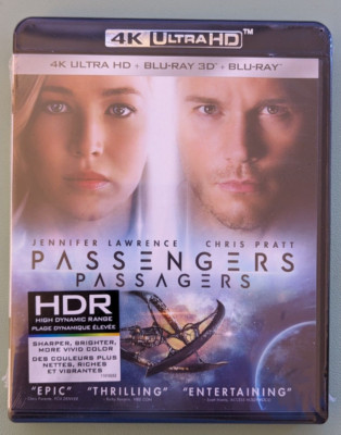 Passengers (4K UHD Blu-ray/Blu-ray 3D/Blu-ray, 2017) | eBay