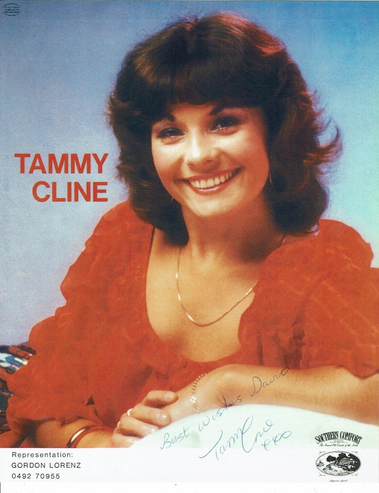 Tammy Cline Hand signed photo | eBay