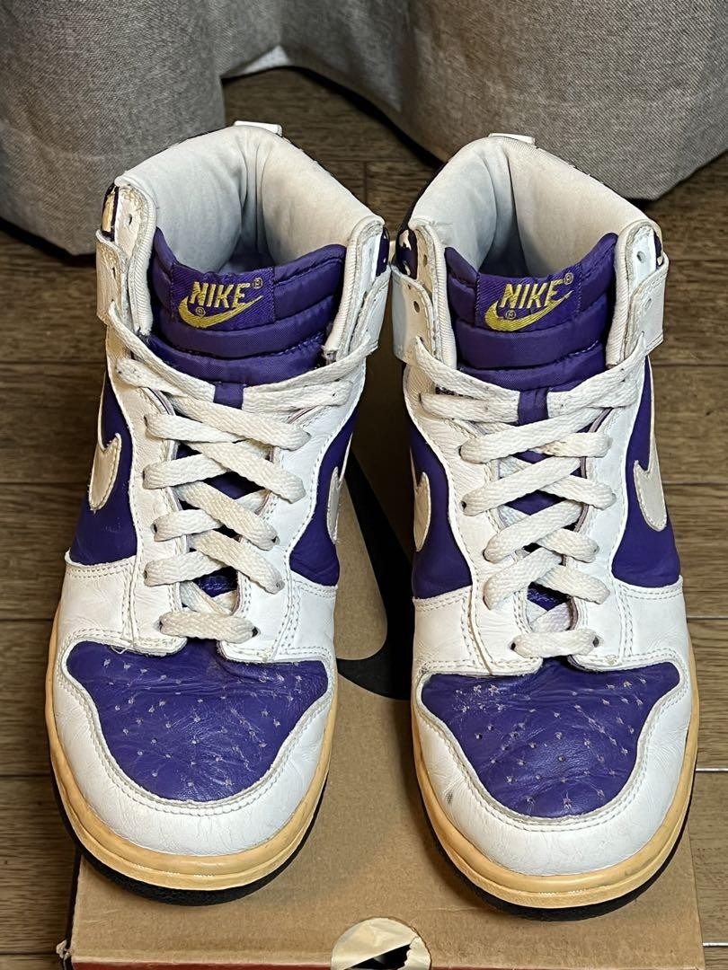 NIKE Men 7.5US Dunk High City Attack Varsity Purple… - Gem