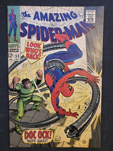 Amazing Spider-Man #53 - 1963 series Marvel Comics ASM | eBay