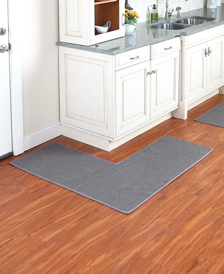 48"x48" Kitchen Corner Mat Runner Rug Textured Berber Non Skid Carpet 5 ...