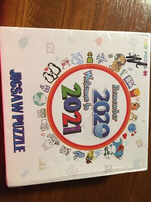 1000 Pieces 2020 to 2021 Puzzles remember 2020 welcome to 2021 Jigsaw ...