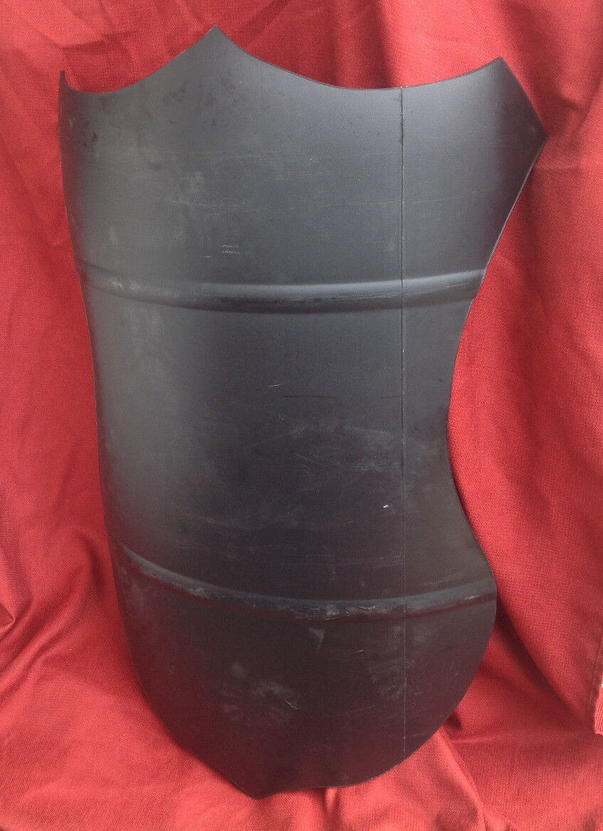 Indestructible Black HDPE Armored Combat Shield SCA LARP REN RAPIER ...