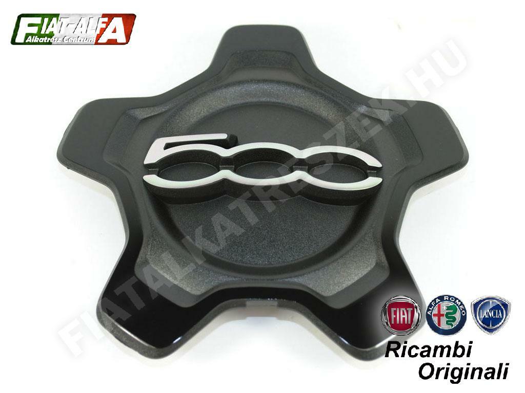 Fiat 500X Alloy Wheel Centre Cap Gloss Black Edge 735626311 New | eBay