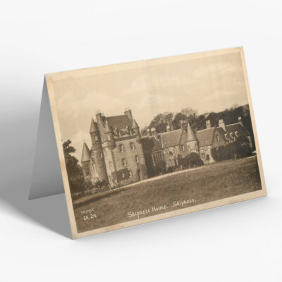 GREETING CARD - Vintage Scotland - Skipness House, Skipness | eBay UK