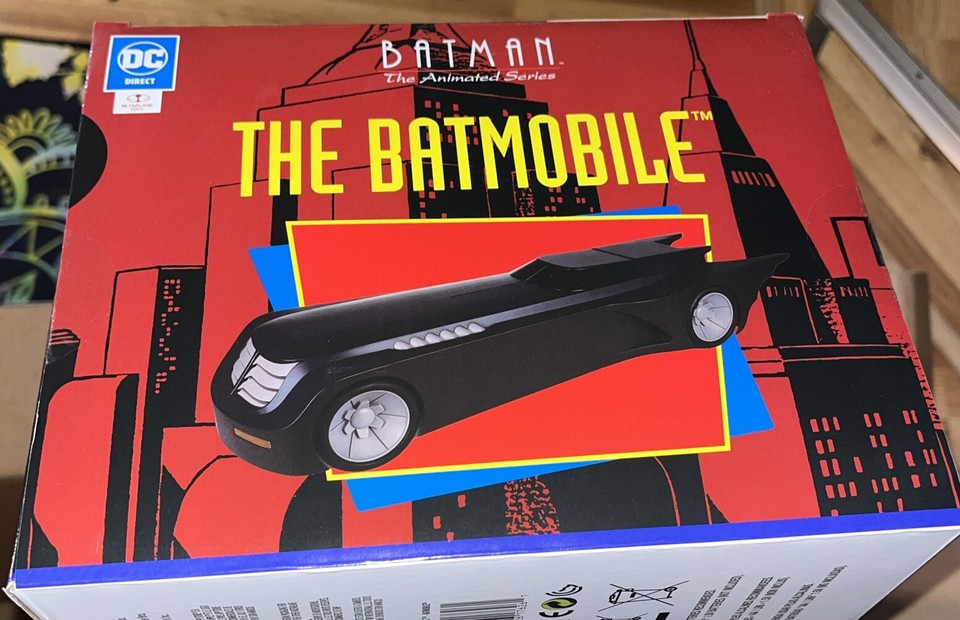 McFarlane Toys DC Direct Batman: The Animated Series Large Batmobile In ...