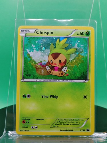 Chespin XY88 BREAKthrough Collector Chest XY Black Star Promo 2015 ...