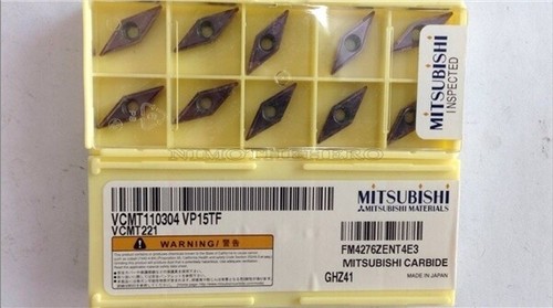 10Pcs/Box New Carbide Inserts Mitsubishi VCMT110304 VP15TF VCMT221 Plc ...