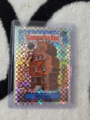Garbage Pail Kids GPK Trading Card Chrome X Fractor Bill Ding 176b | eBay