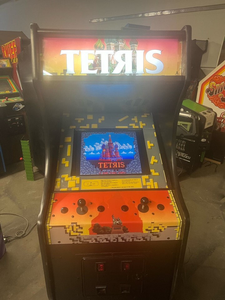 TETRIS ARCADE MACHINE by ATARI 1988 (Great Condition) *RARE* | eBay