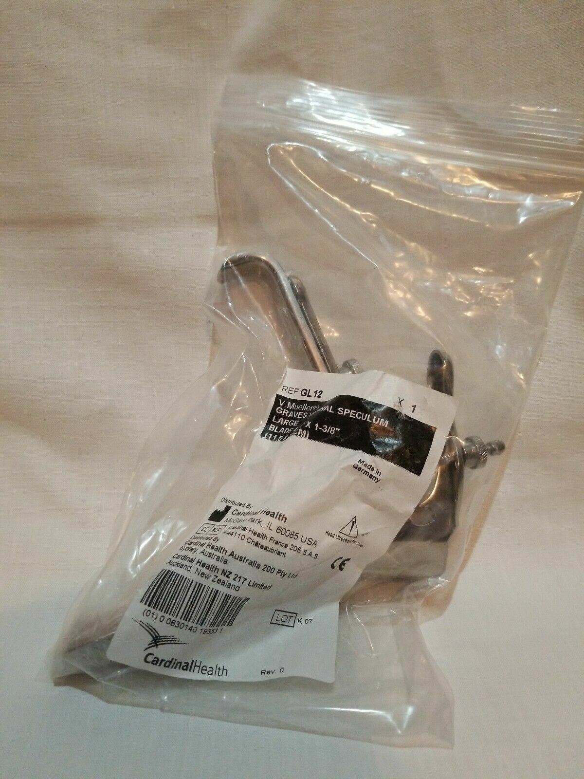 V. Mueller GL12 Graves Vaginal Speculum Large Blade MJ3 | eBay