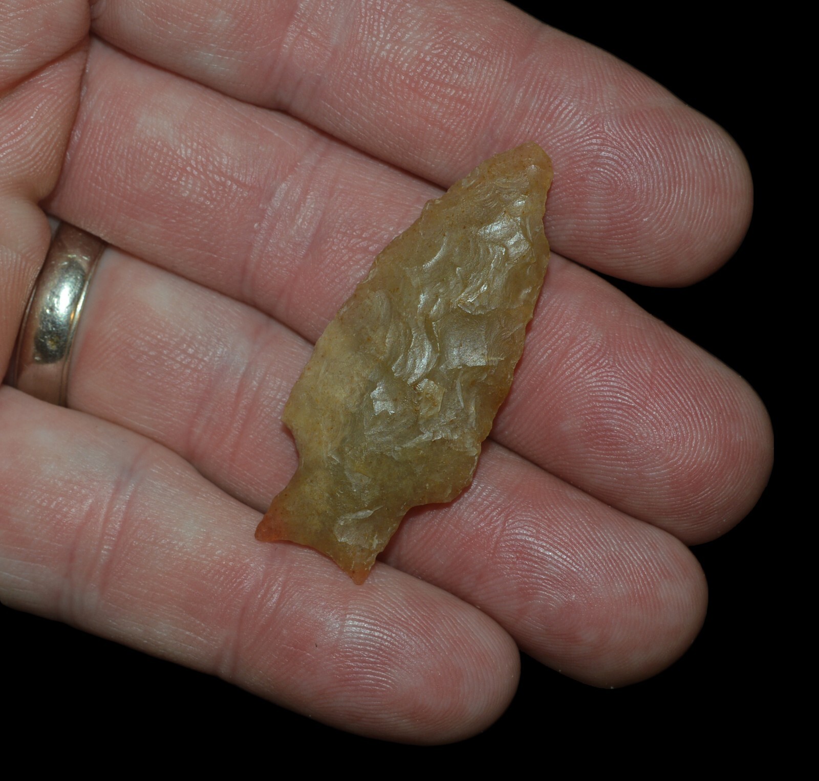 TRAVIS AUSTIN CO TEXAS AUTHENTIC INDIAN ARROWHEAD ARTIFACT COLLECTIBLE ...
