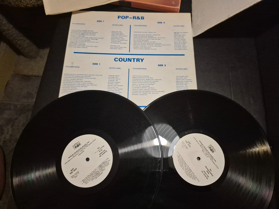 SHELBY SINGLETON PRESENTS SOUNDS OF THE 70'3LP RECORD SET promo nm dede ...