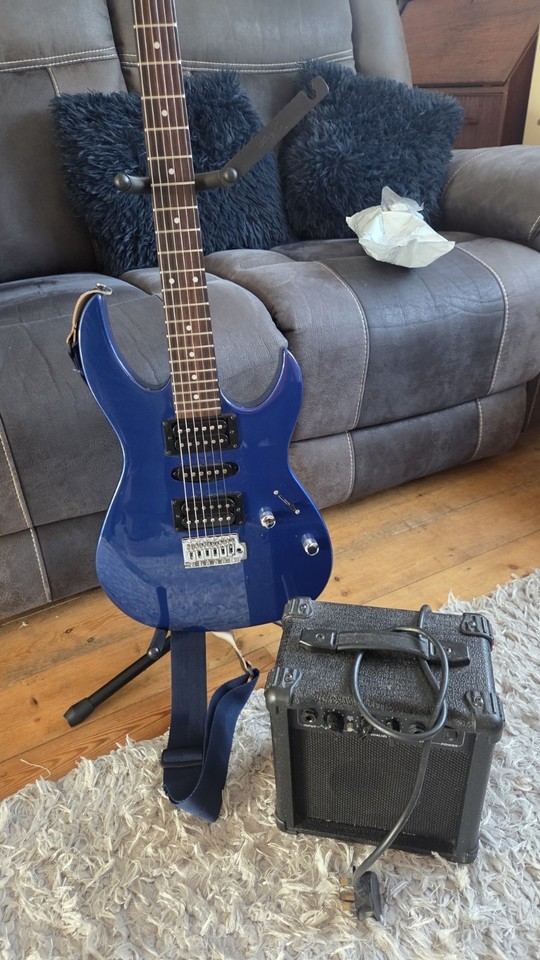 Crafter Cruiser 6-String Electric Guitar Includes A Guitar Amp Strap ...