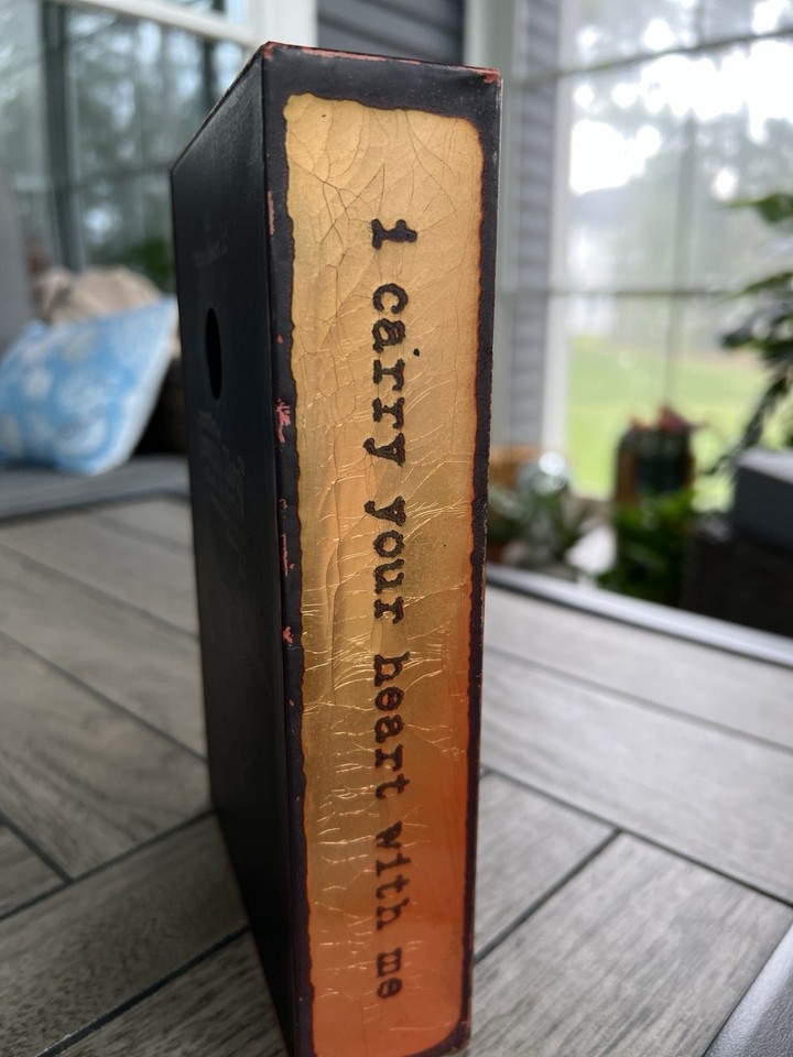 Houston Llew Spiritiles Turner Heart II Hanging Wall Tile Art Glass ...