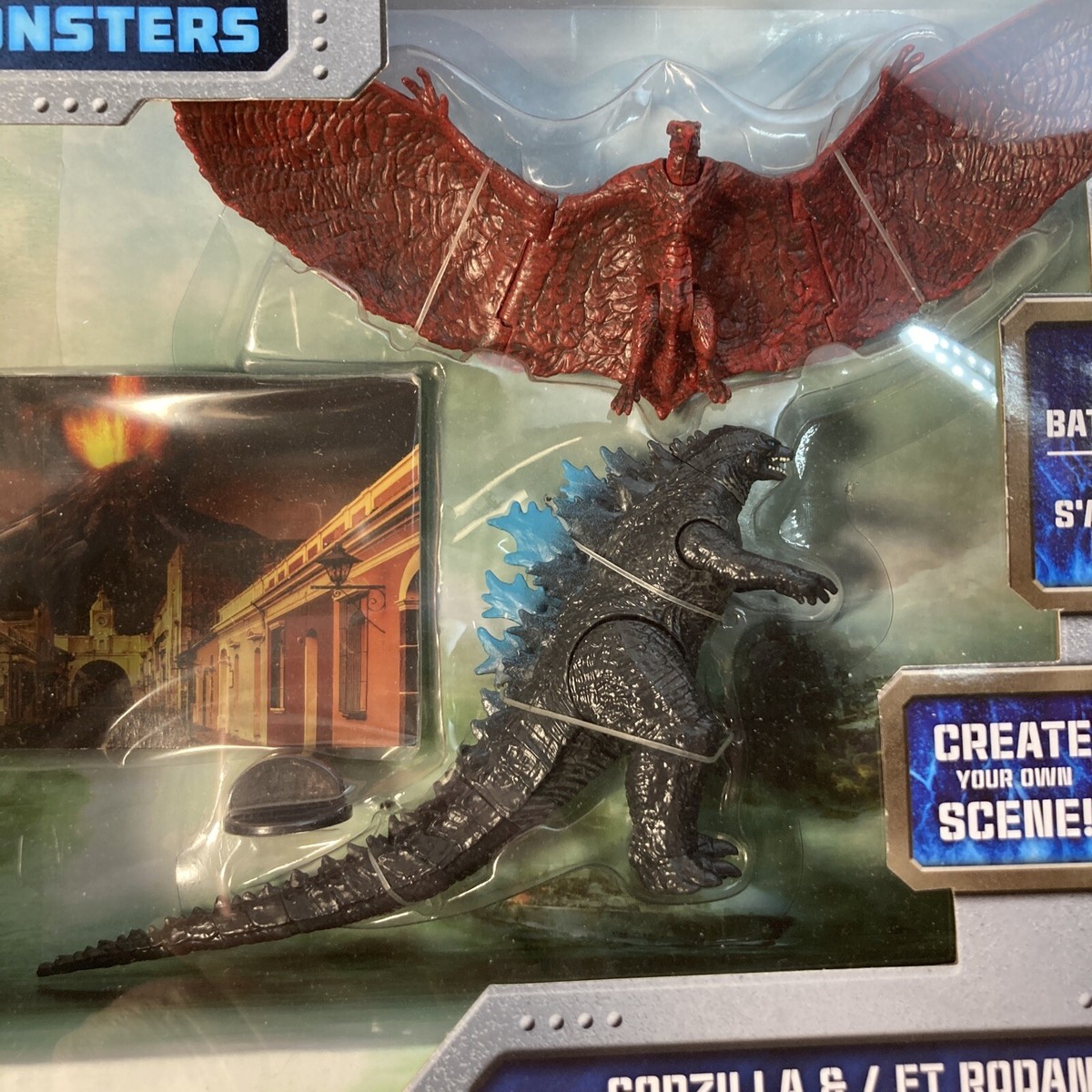 Brinquedo Godzilla Rodan X Plus Garage Toy 1964 RODAN Godzilla 12"