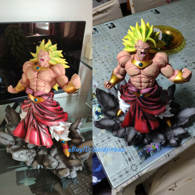 MRC DBZ Dragon Ball Z Super Saiyan 3 Broli Resin Model Painted Statue ...