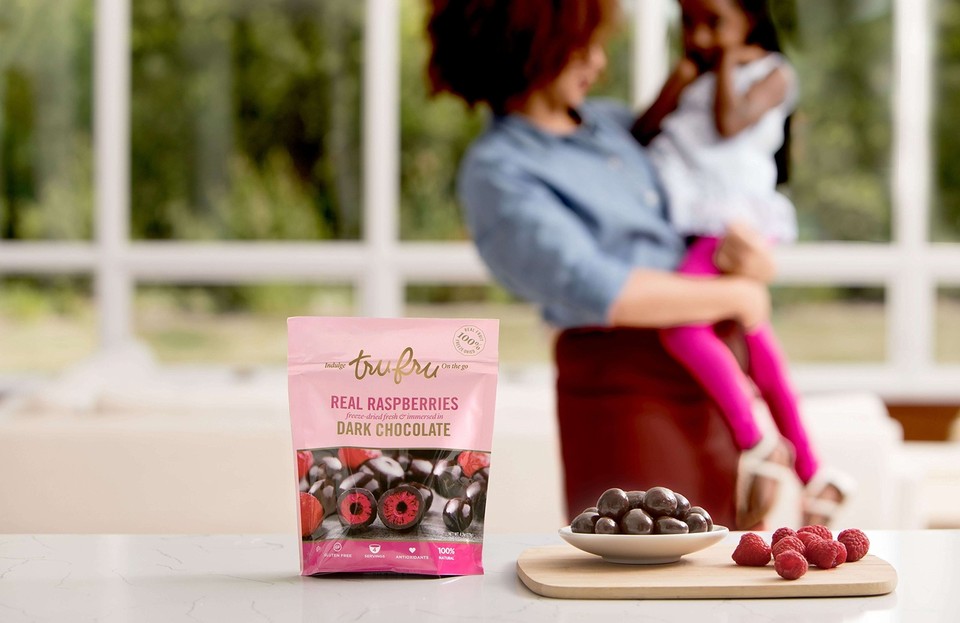 Tru Fru RASPBERRY PACK | 100% Freeze-Dried Fresh Raspberries Covered in ...