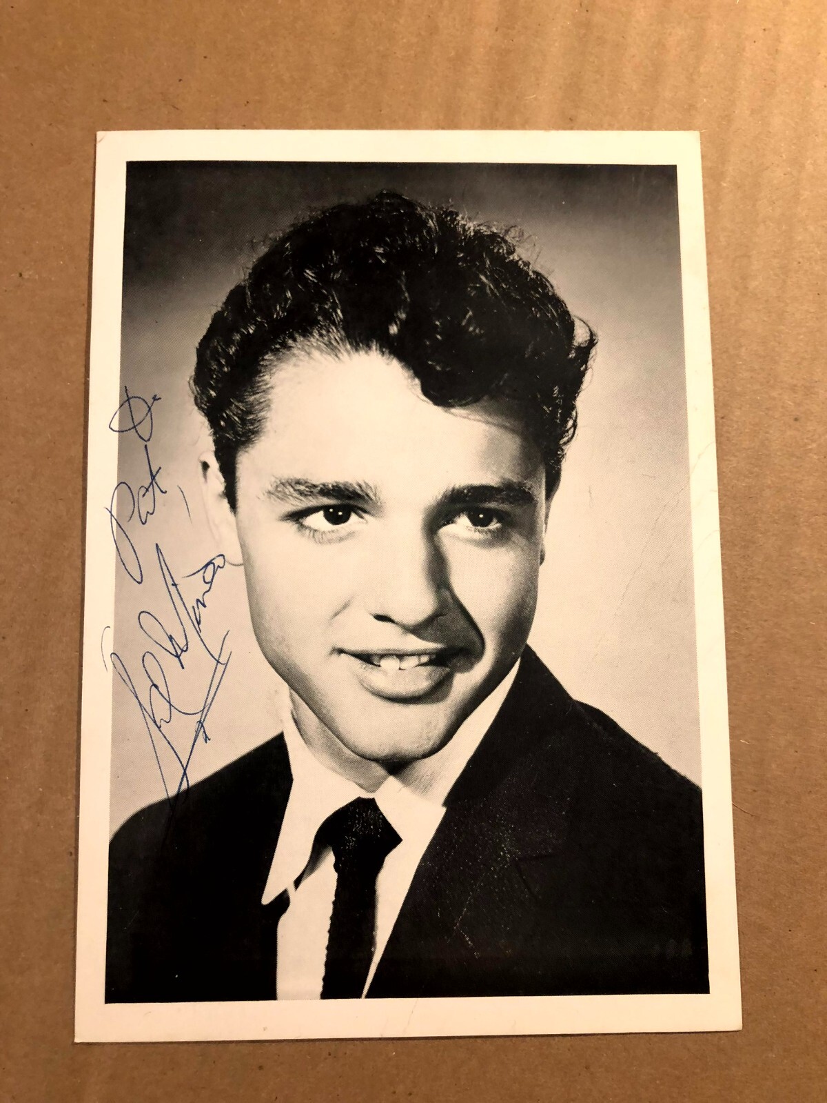 Sal Mineo Extremely Rare Very Early Autographed Photo 50s Rebel w/out ...