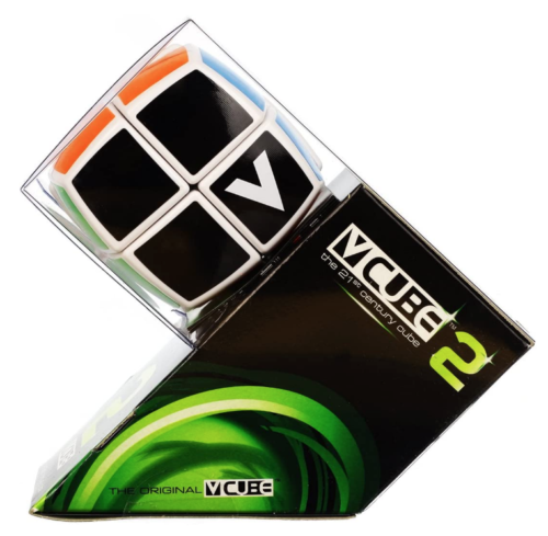 V-Cube 2x2 Skill Twisting Puzzle Cube Toy Multicolor NEW in DAMAGED BOX ...