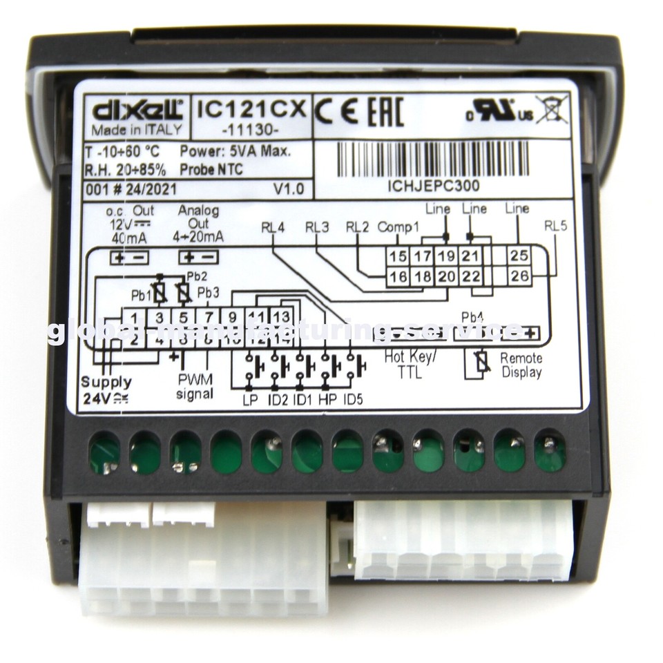 New In Box DIXELL IC121CX-11130 Temperature Controller | eBay