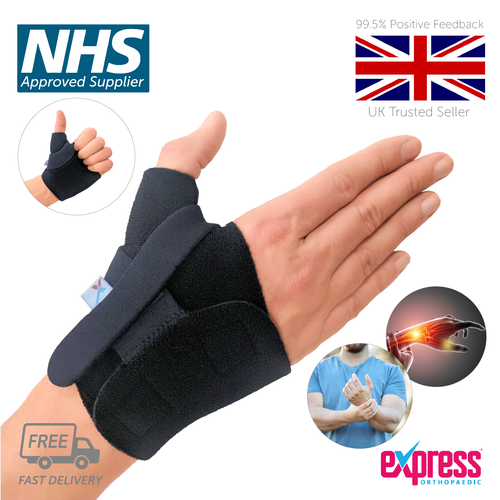 Carpometacarpal Joint Support CMC Thumb Wrist Compression Strap ...