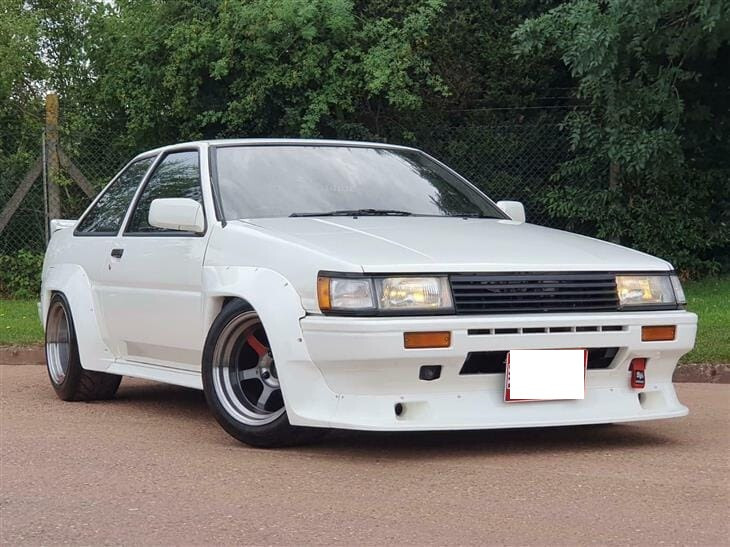 JDM N2 style Fender Flares arch over kit fit Corolla AE86 hachiroku ...