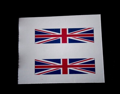 'Union Jack' Stickers 39mm x 10mm for models & display. | eBay UK