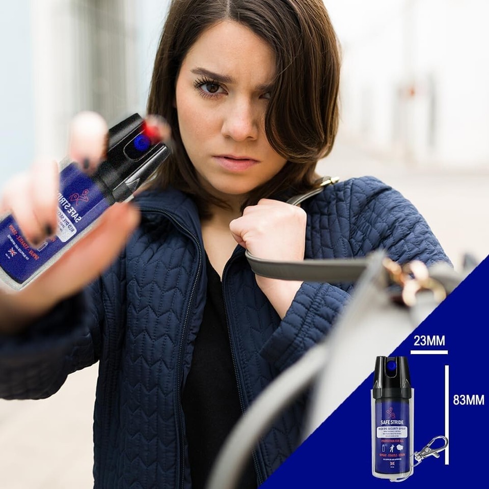 Self Defense Spray Long Range Criminal Identifier UK Legal Self ...