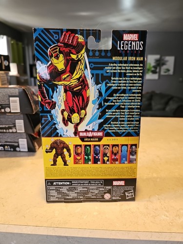 Marvel Legends 6" Iron Man Comics BAF Ursa Major Modular Iron Man | eBay