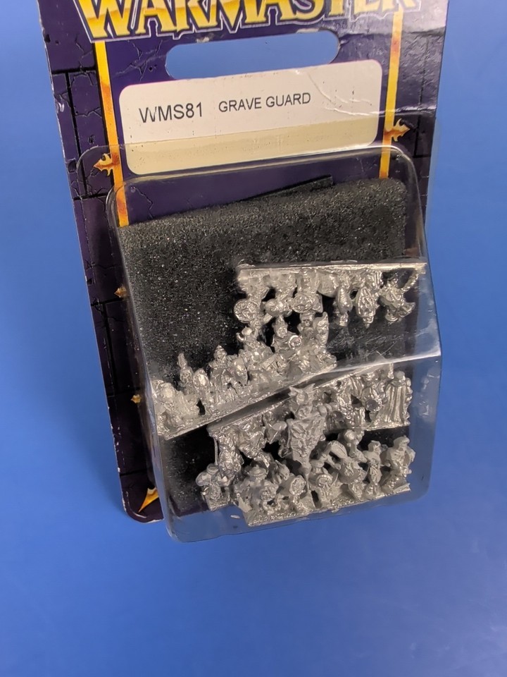 Warmaster Vampire Counts Grave Guard WMS81 - New Sealed Metal Games ...