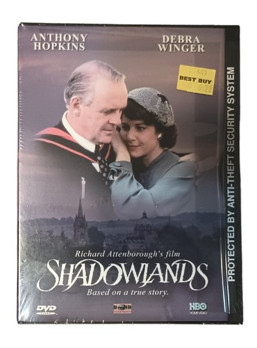 Shadowlands DVD Anthony Hopkins Debra Winger 1999 Brand New SEALED Gift ...