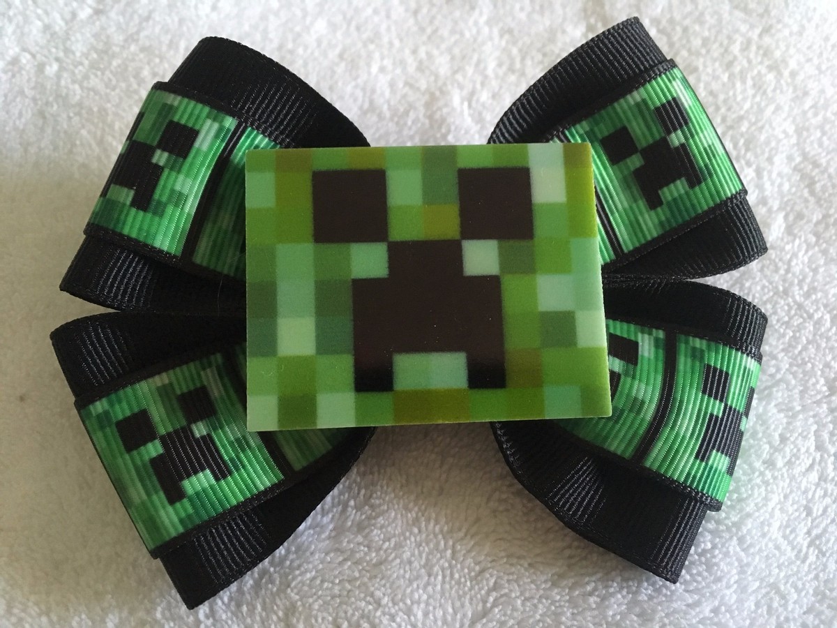 Minecraft Hair Bow