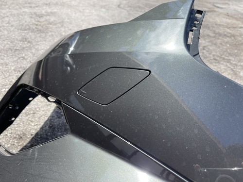 18-20 VOLVO XC 60 FRONT BUMPER TOW HOOK CAP USED PAINTED IN GREY COLOR ...