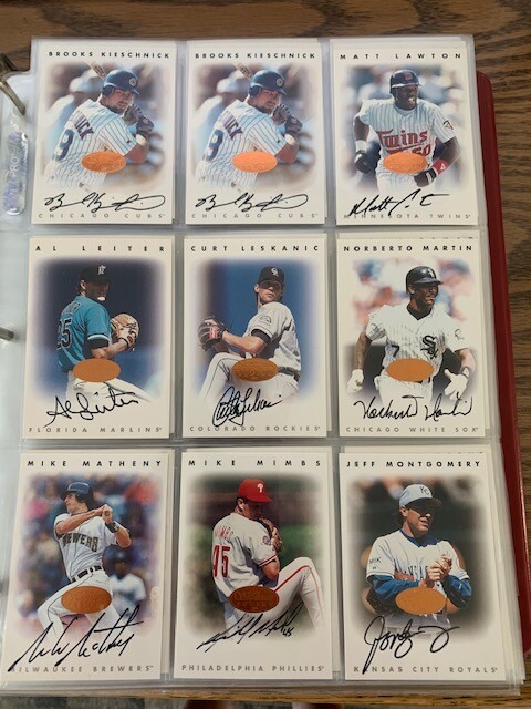 1996 Mike Mimbs Leaf Signature Edition Bronze Autograph | eBay