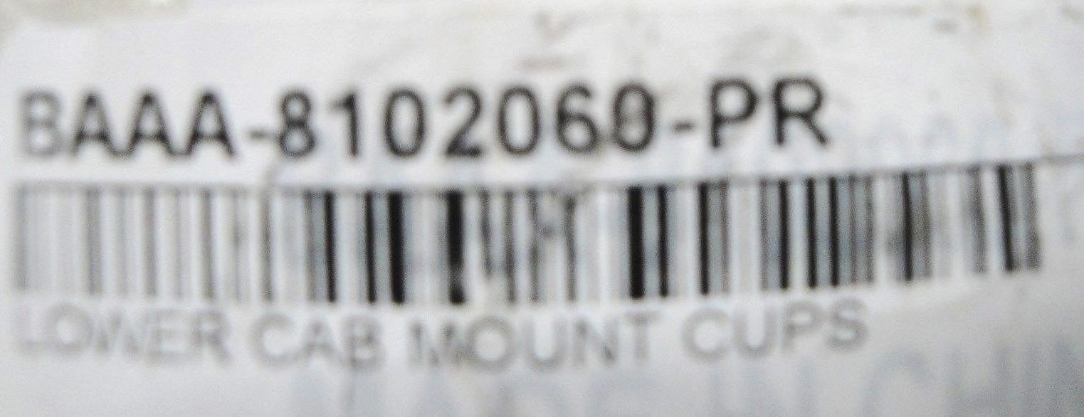 1953 1954 1955 1956 53 54 55 56 FORD TRUCK CAB BODY MOUNTING CUPS KIT ...