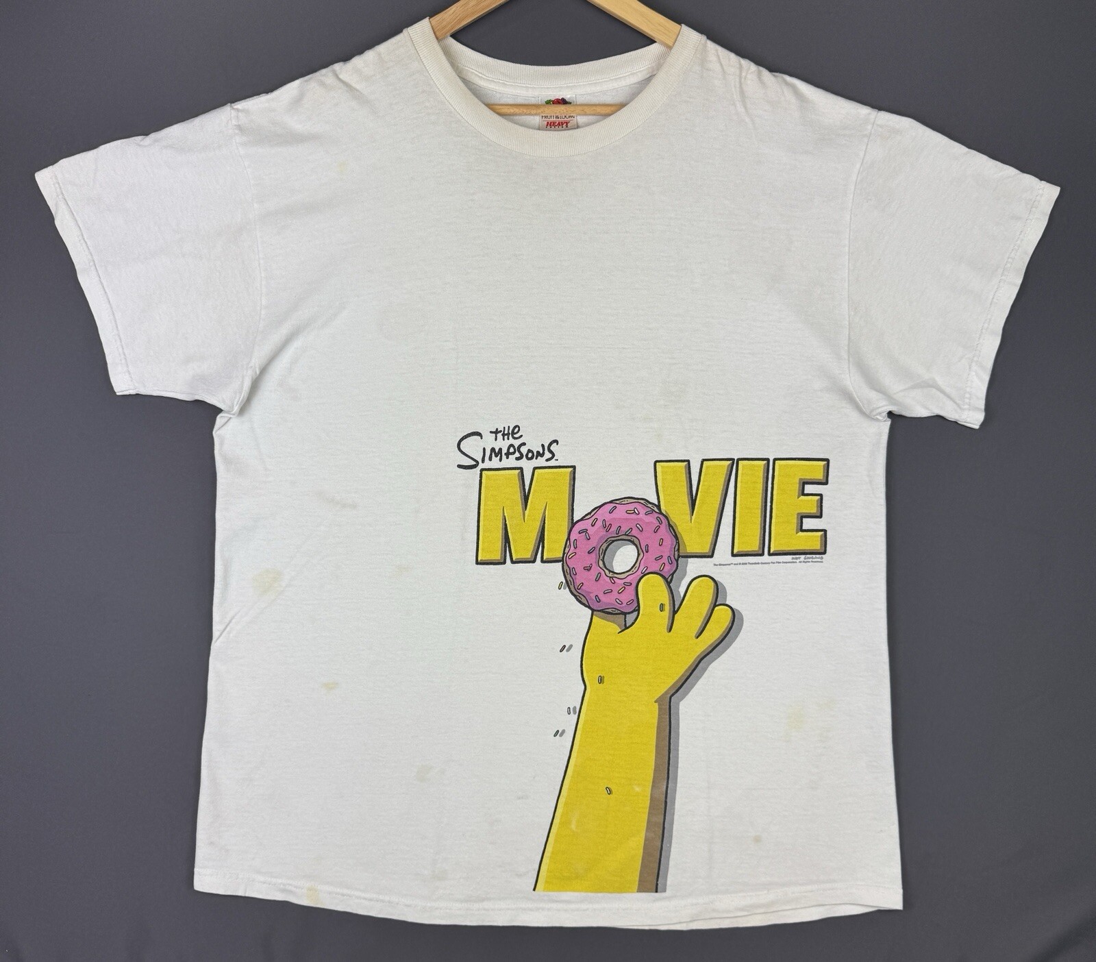 Vintage Y2K The Simpsons Movie Prom Donut Homer Bart … - Gem