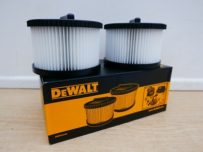 DEWALT DWV9340 2 X REPLACEMENT FILTERS FOR DWV902M DWV900L DUST ...
