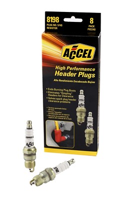 ACCEL 8198 U-Groove Spark Plug Header Plug 14mm Threads | eBay