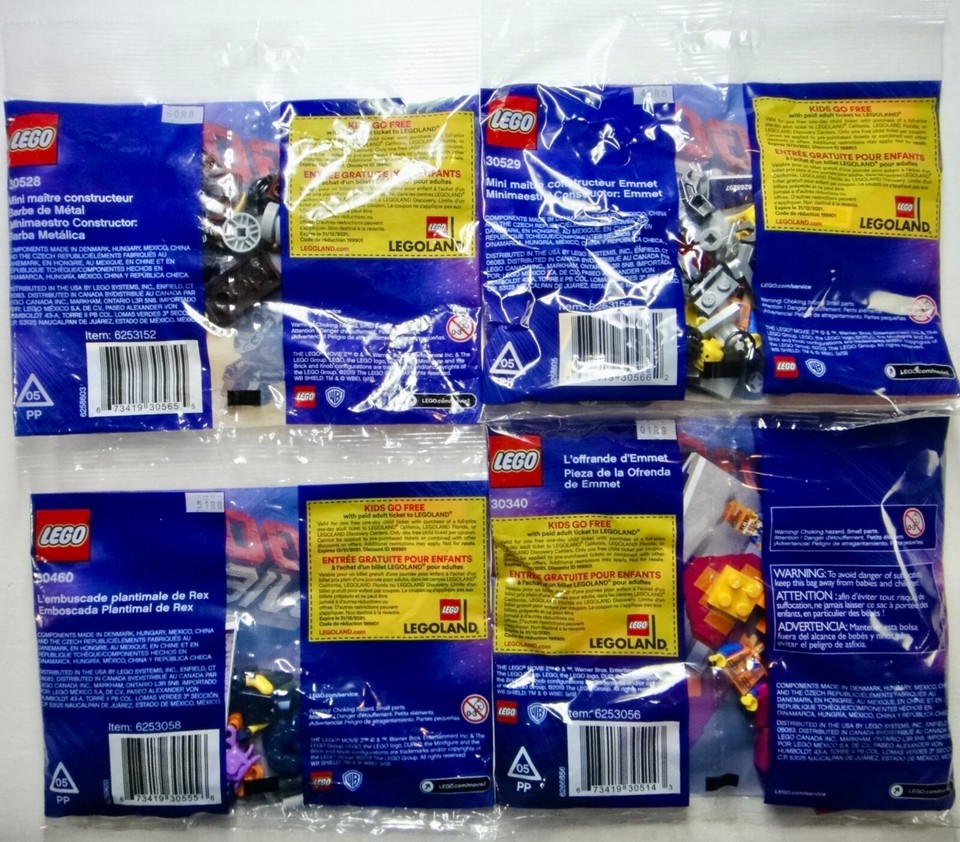 The LEGO Movie 2:30529 Master-Building Emmet, 30340 Piece Offering ...