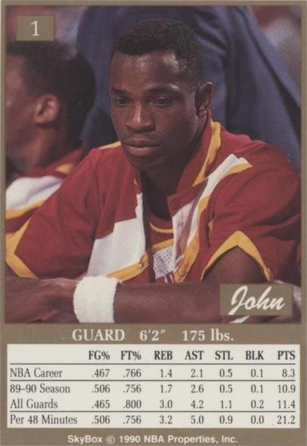 1990-91 Skybox - John Battle #1 for sale | eBay